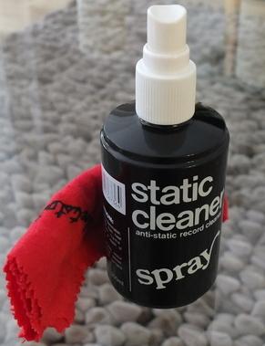 Anti-Static Record Cleaning Spray (including High Quality Lint Free ...
