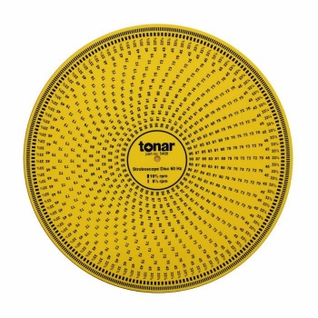 Tonar 12 Inch Acrylic Stroboscopic Disc For Calibrating Turntable Speed ...