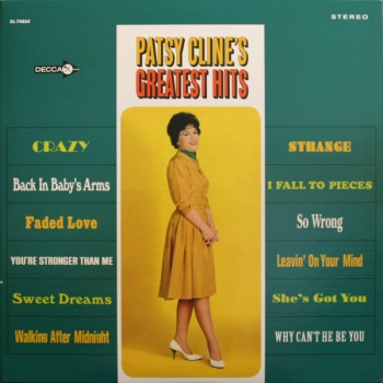 Patsy Cline Greatest Hits - DOUBLE VINYL LP - Analogue Productions ...