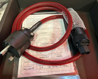 Audiomica Laboratory Jasper Reference Power Cable UK TO IEC 1.5m - NEW ...