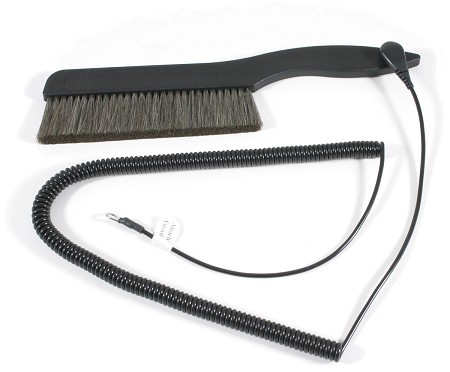 AcousTech THE BIG RECORD BRUSH (With Grounding Cable) - Analogue Seduction