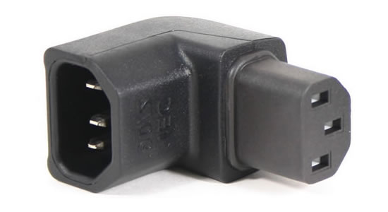 AudioQuest IEC-90/2 Right Angle IEC Connector - Analogue Seduction