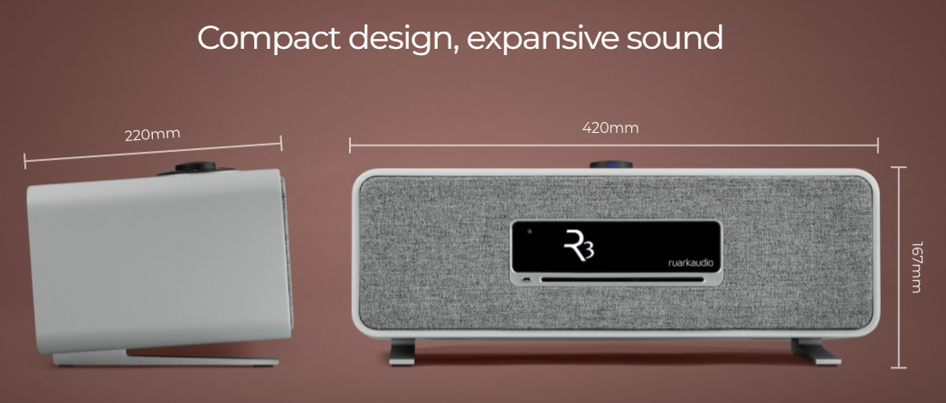 Ruark Audio R3s All in One Music System - Analogue Seduction