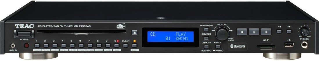 TEAC CD-P750DAB CD Player and DAB+ FM Tuner - Analogue Seduction