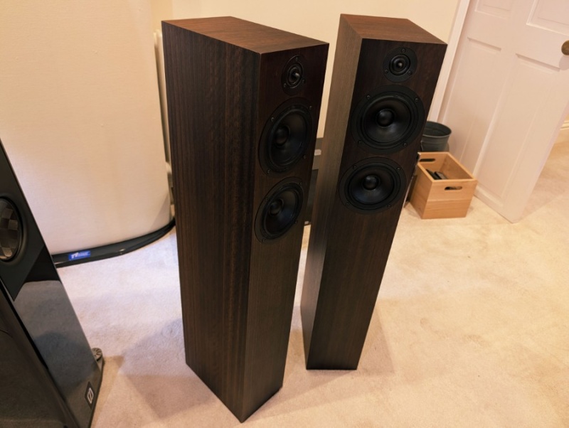 Pro-Ject Speaker Box 15 DS2 Floorstanding Speakers - Eucalyptus - Ex ...