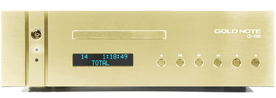 Gold Note CD-1000 MKII Deluxe DSD CD Player - Analogue Seduction