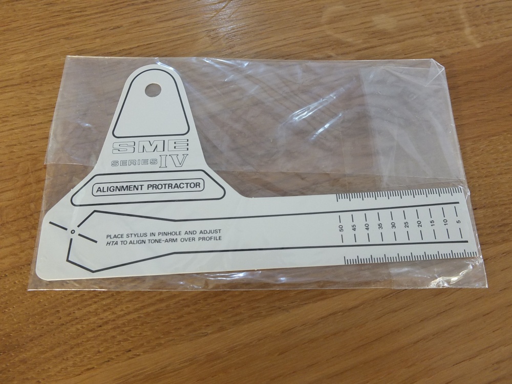 SME Series IV Alignment Protractor - Analogue Seduction