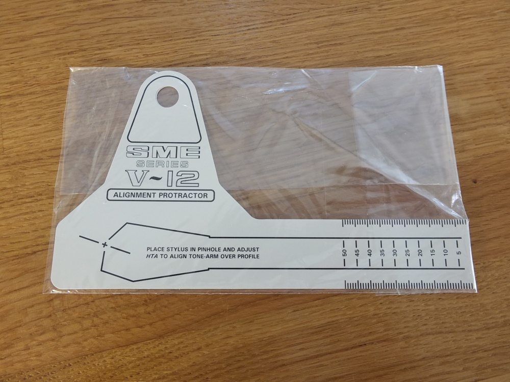 SME Series V - 12 inch Alignment Protractor - Analogue Seduction