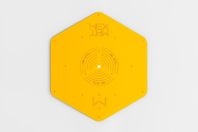 HEXMAT Yellow Bird Phono Record Isolator Mat - Analogue Seduction
