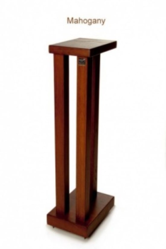Hi-Fi Racks Podium Slimline Speaker Stands Mahogany 600mm - Analogue ...