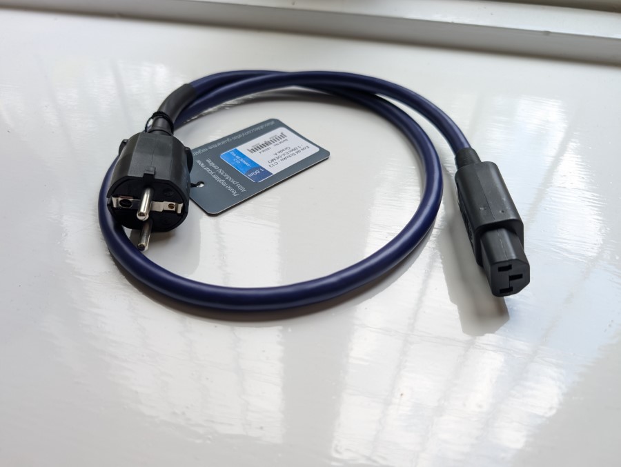 Atlas Eos dd Power Cable - 1.0m Length, EU Schuko to IE13 - A Grade Ex ...