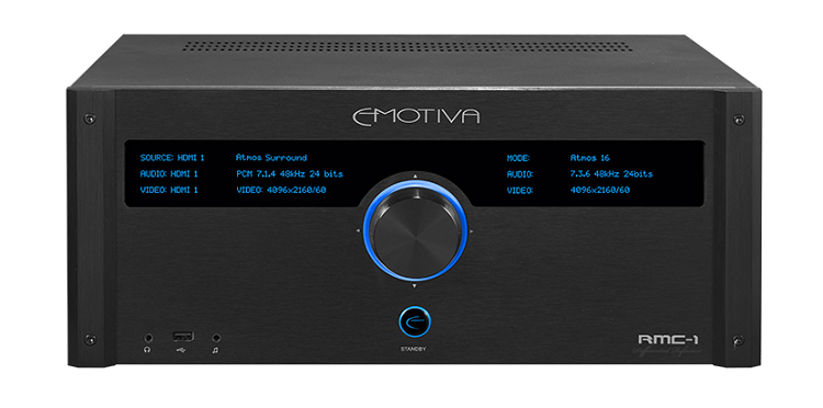 Emotiva RMC-1 4k UHD AV Processor - Analogue Seduction