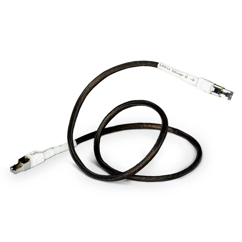 Tellurium Q Ultra Silver II (Platos Ghost) Ethernet Digital Streaming ...
