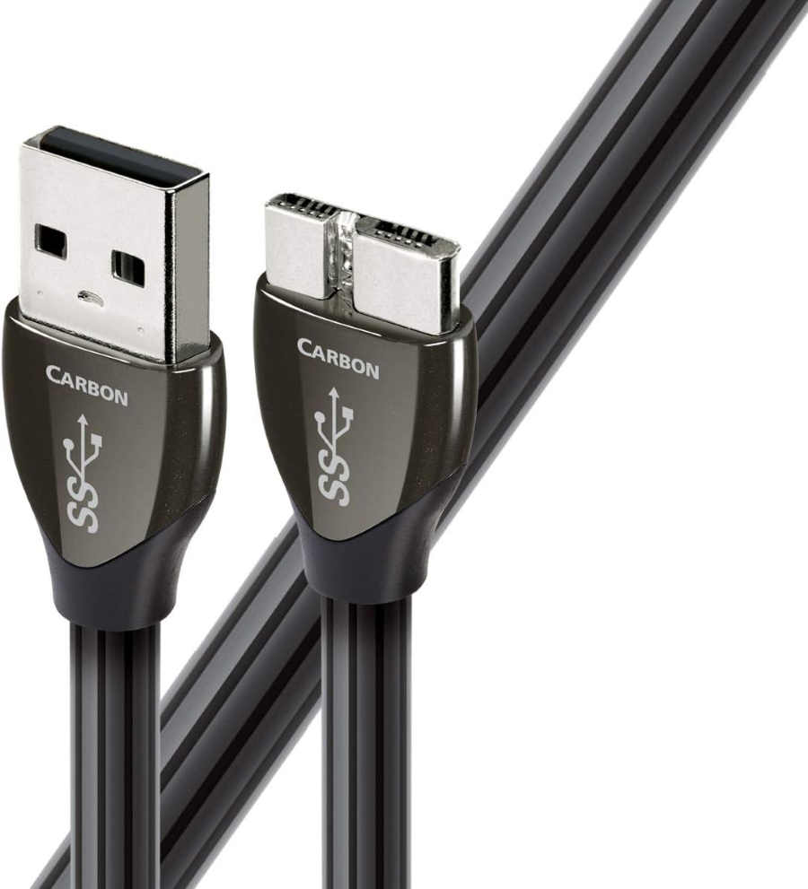 AudioQuest Carbon USB Cable USB 3.0 A To Micro 1.5m - NEW OLD STOCK ...