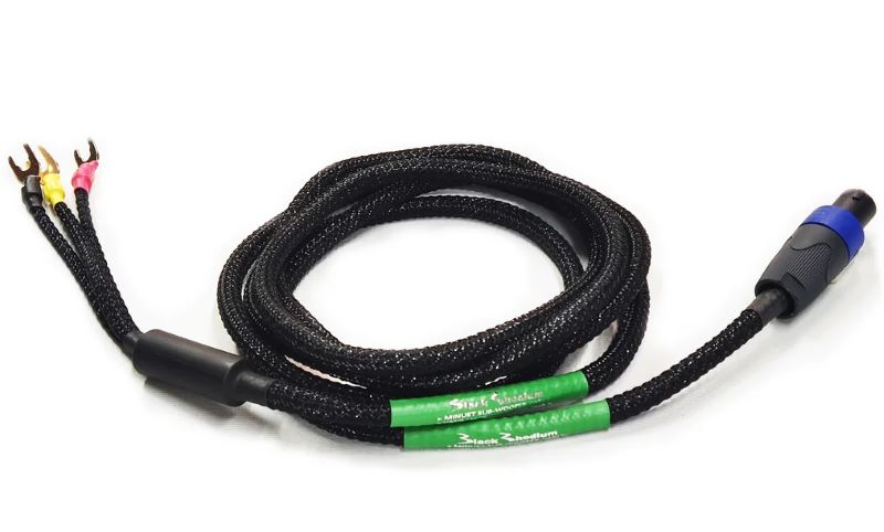 Black Rhodium Minuet High Level Subwoofer Cable - Analogue Seduction