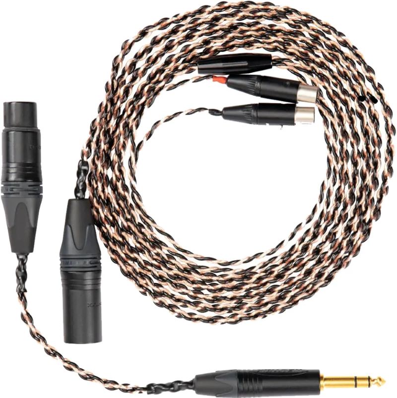 Audeze LCD-5 Premium Balanced Combo Cable + XLR to 6.35mm Adapter ...