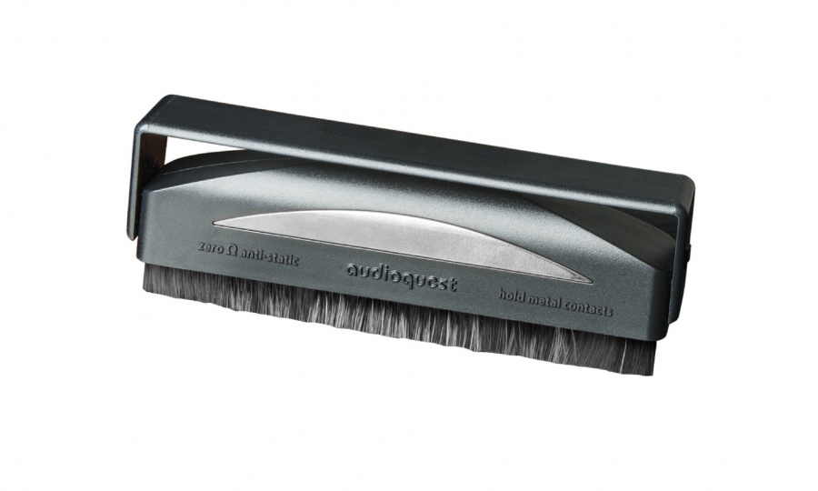 AudioQuest Silver Conductive Carbon Fibre Record Cleaning Brush ...