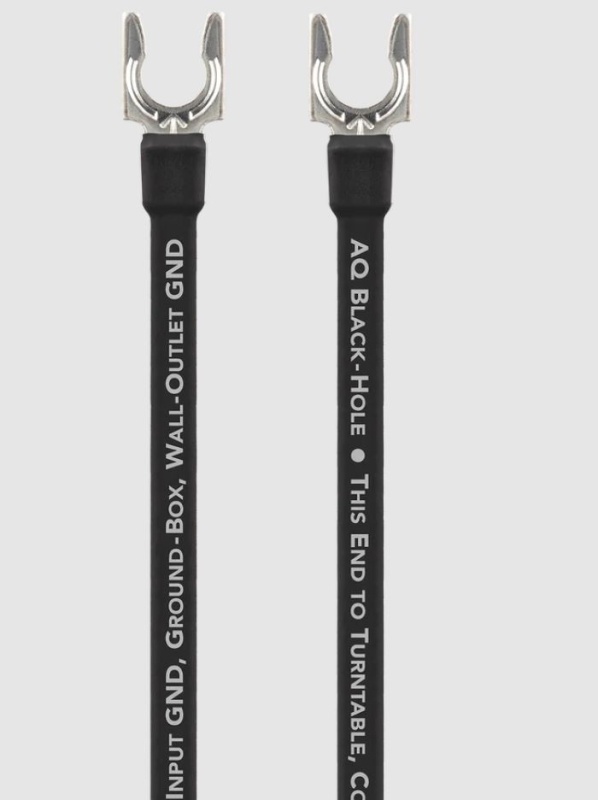 AudioQuest Black Hole Groundgoody Grounding Cable - Analogue Seduction