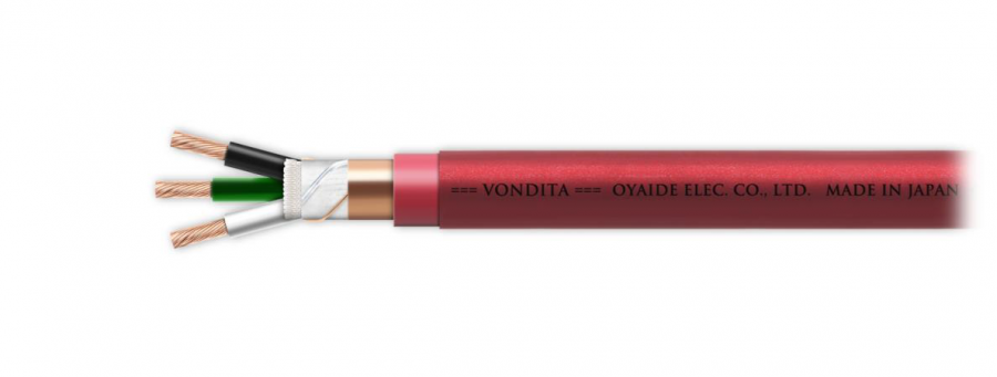 Oyaide Vondita Power Cable Unterminated Per Metre - Analogue Seduction