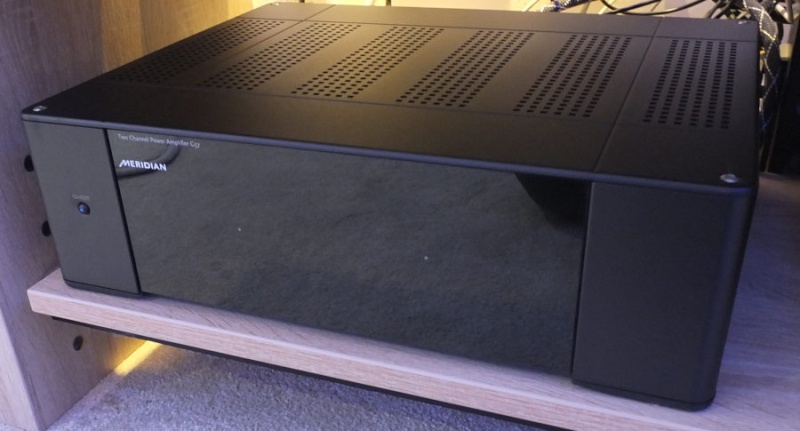 Meridian G57 2 Channel Power Amplifier - Ex Demo. Serial G57-101065 ...