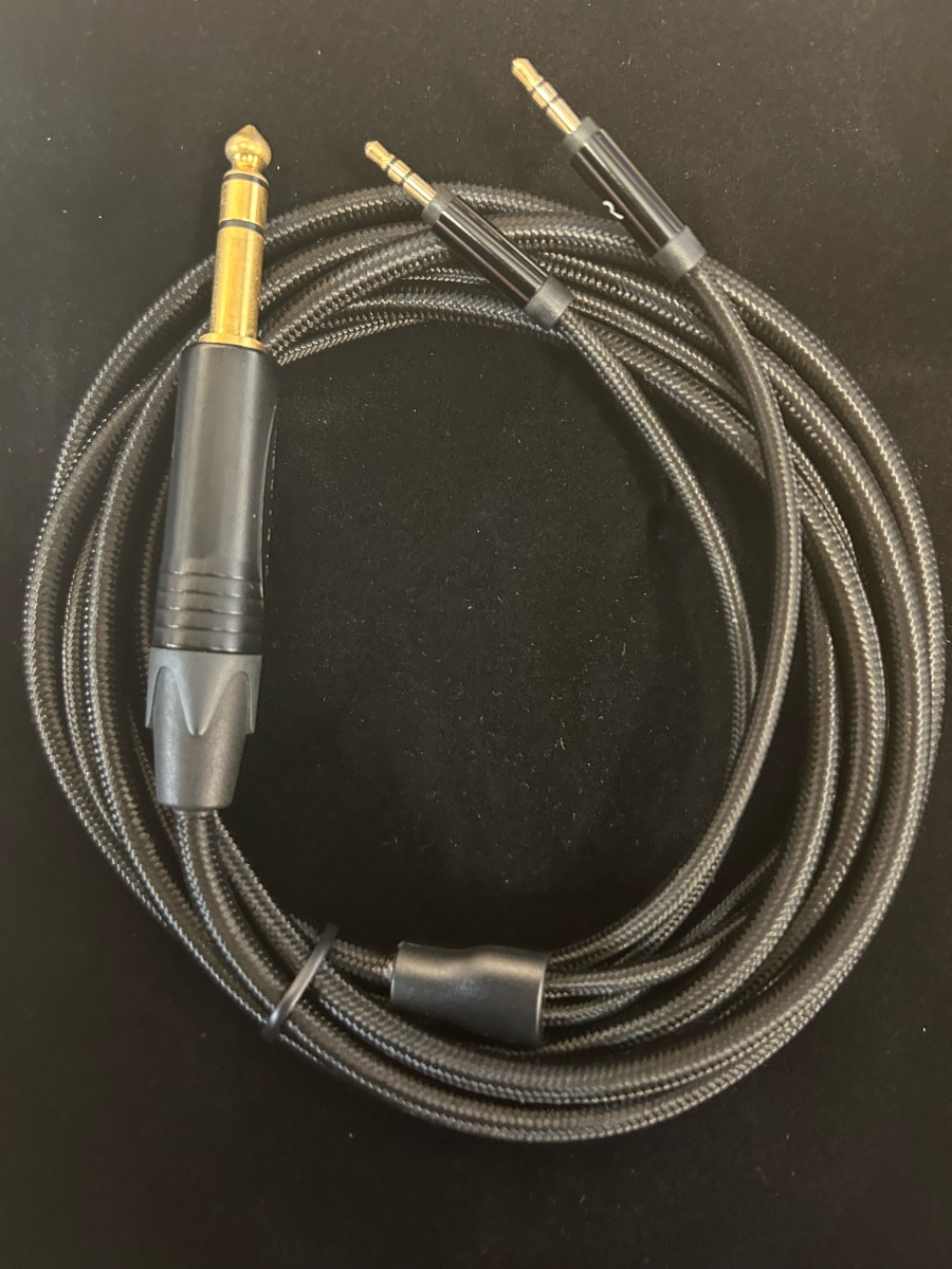 HiFiMAN Crystal line 6.3mm To 2x2.5mm Headphone Cable 2.0m - NEW OLD ...