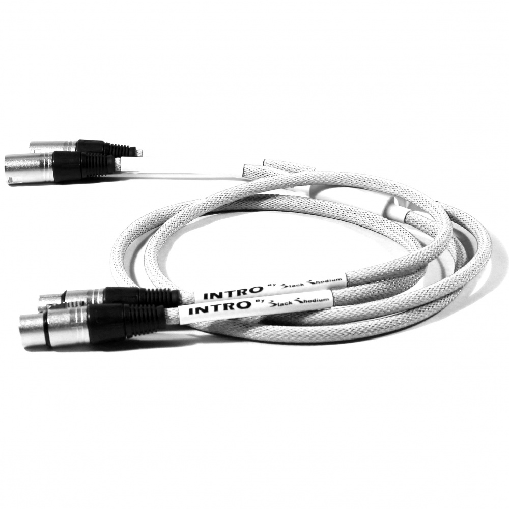 Black Rhodium Intro XLR Interconnectsa 1.0m Pair - Analogue Seduction