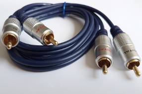 Blue Aura RCA - RCA Phono Cable - Analogue Seduction