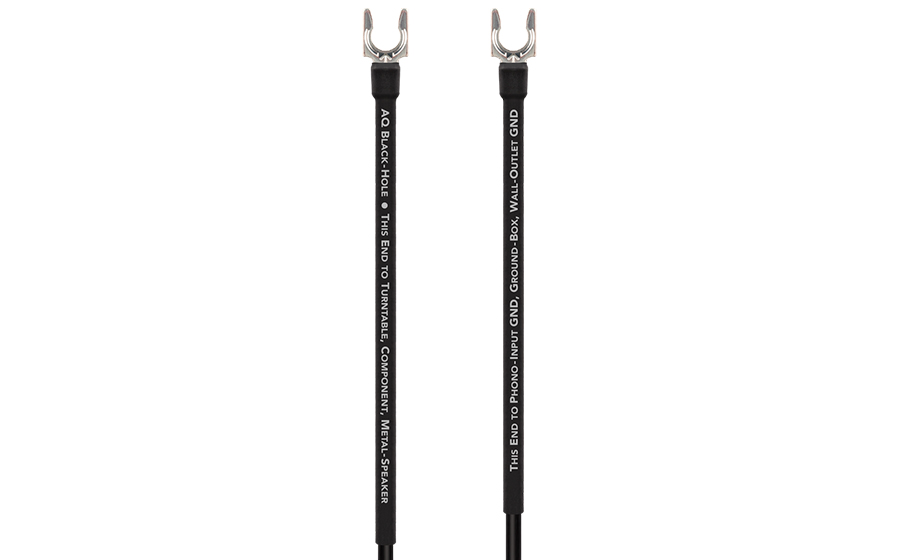 AudioQuest Black Hole Groundgoody Grounding Cable - Analogue Seduction