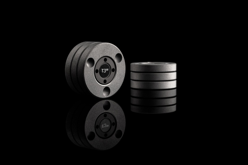 Ansuz Darkz Resonance Control T3W Equipment Isolation Feet- Titanium ...