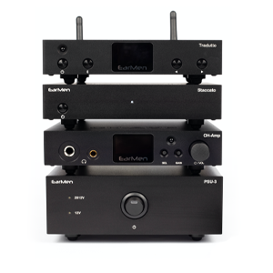 EarMen Stack DAC, Streamer & Headphone Amplifier - Analogue Seduction