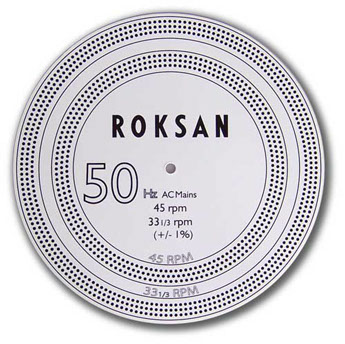 Roksan Turntable Speed Strobe Disc - Analogue Seduction