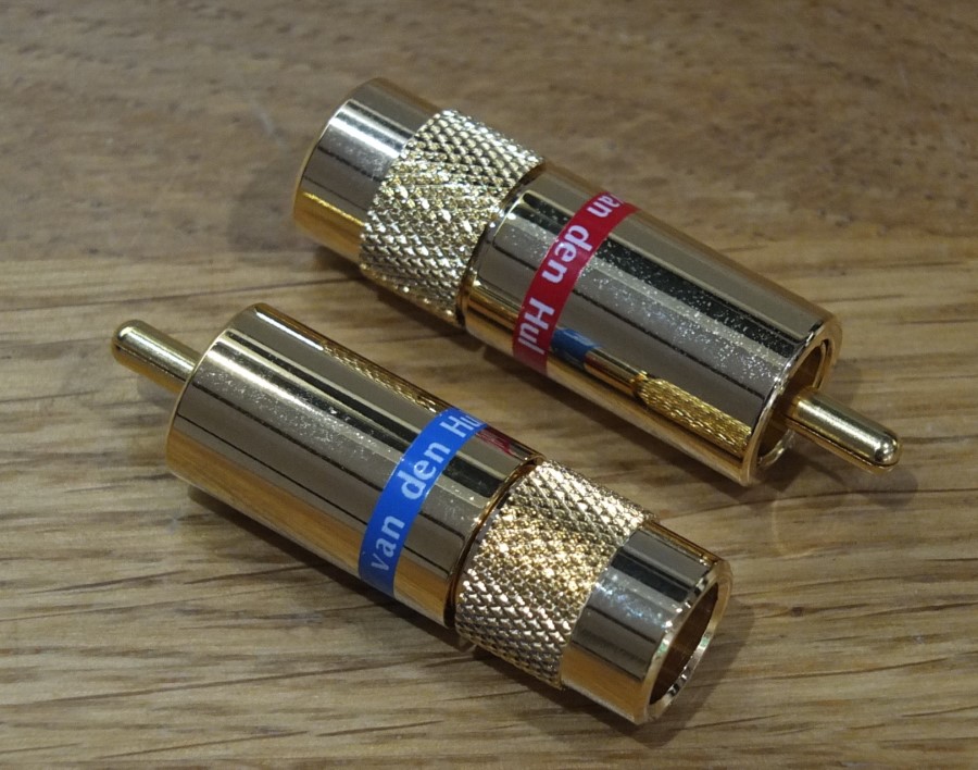 Van den Hul C-8.4 RCA Plugs (Set of 2) - Analogue Seduction