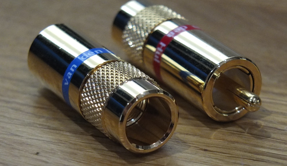 Van den Hul C-8.4 RCA Plugs (Set of 2) - Analogue Seduction