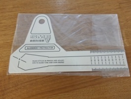 SME 309 Alignment Protractor with Arm Mounting Template - Analogue ...