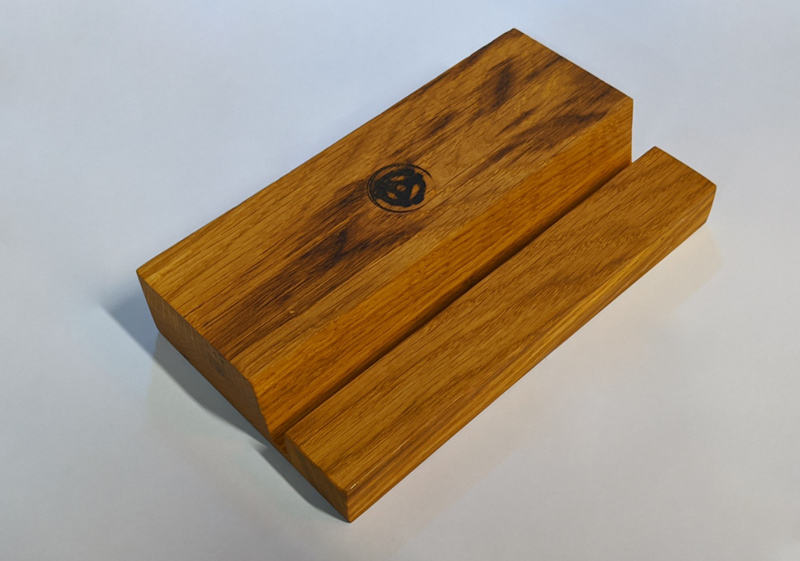 Music Box Design "Groove" Record Display Holder (Oiled Oak) - Analogue ...